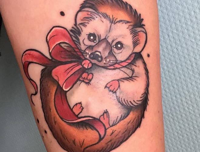 Igelstacheln Tattoos